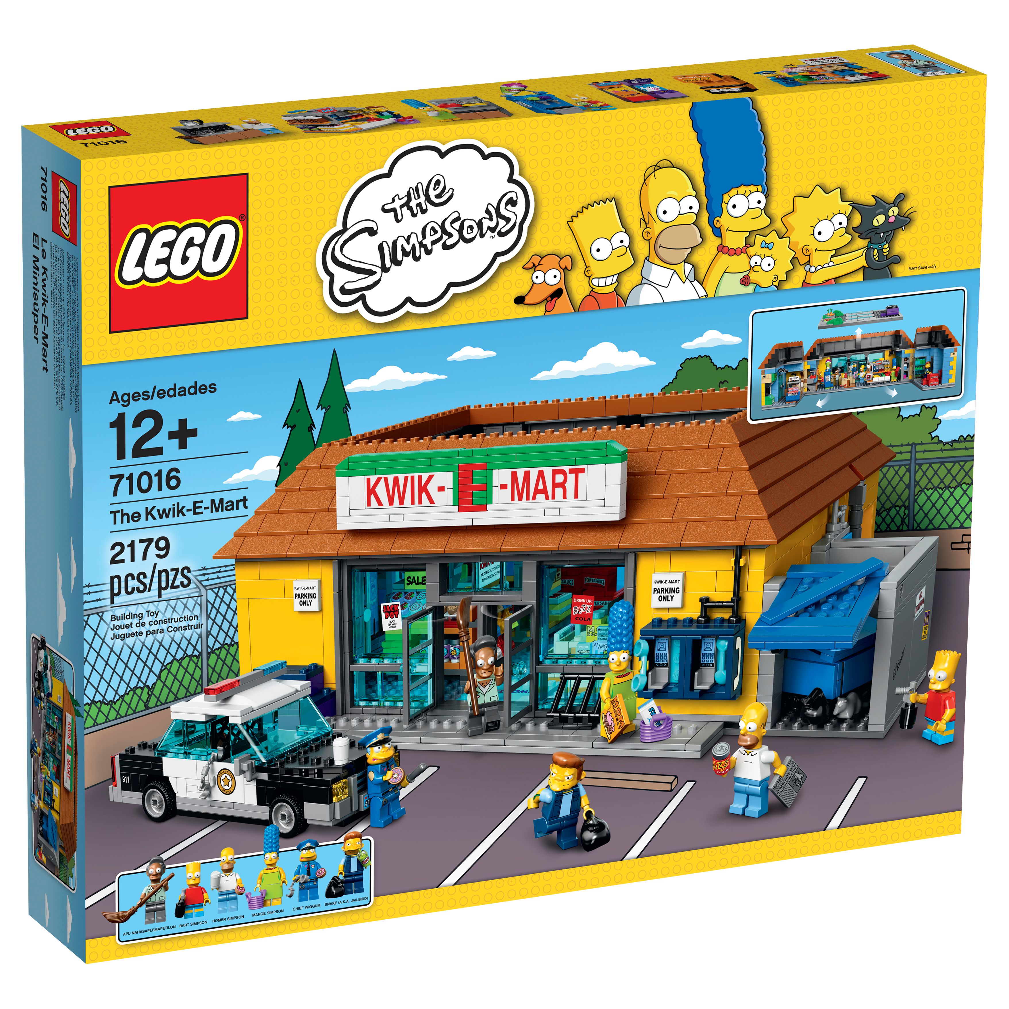 LEGO Simpsons Kwik-E-Mart Images Show off Donuts and Thievery