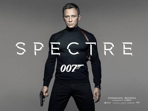 SPECTRE Teaser Poster Ditches the Suit for a Turtleneck