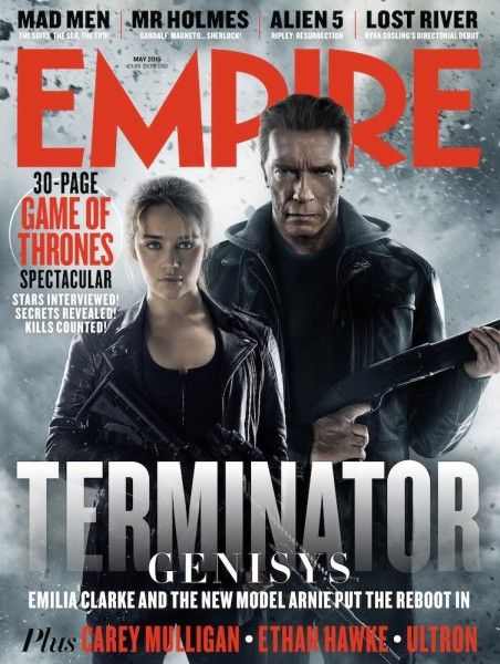 Terminator: Genisys Empire Cover Features "Arnold Schwarzenegger"