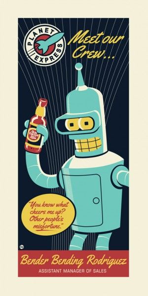 Futurama Posters from Acme Archives Shill Slurm Soda