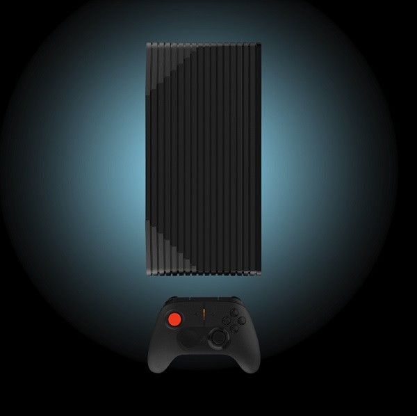 Atari VCS Console First Look Image Reveal Classic Joystick, New Logo