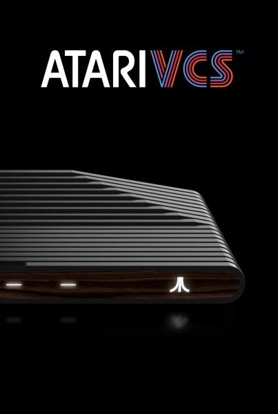 Atari VCS Console First Look Image Reveal Classic Joystick, New Logo
