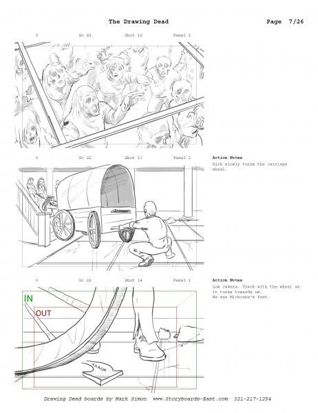 Walking Dead Season 9 Storyboard Art Shows How the Premiere Came to Life