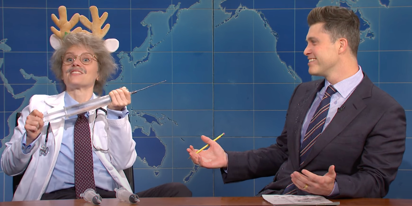 SNL: Kate McKinnon Returns to "Weekend Update" as Dr. Wenowdis
