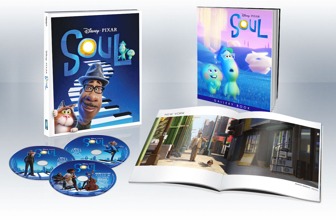 Pixar's Soul SteelBook Cover, Blu-ray Release Date Details Revealed