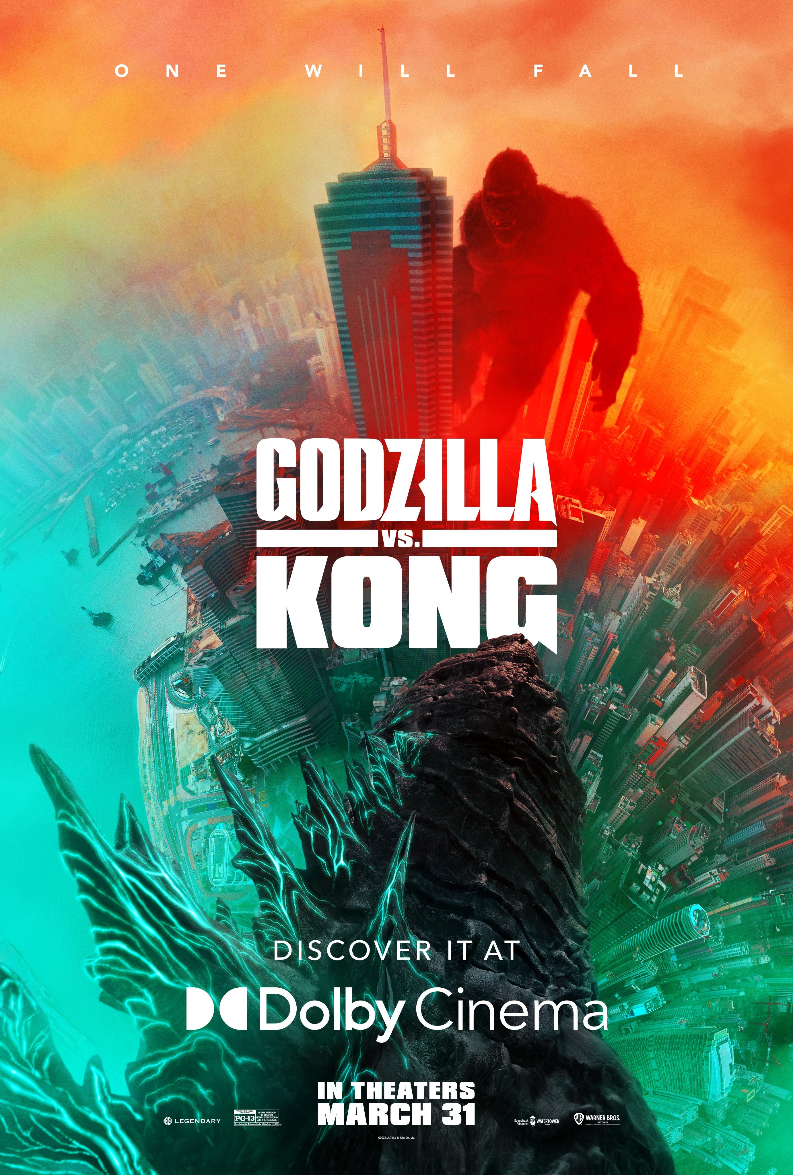 Godzilla vs. Kong: Dolby Cinema Poster Teases a Unique Perspective