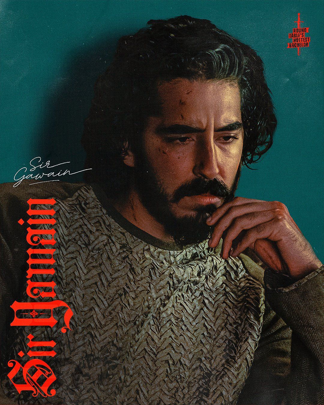 The Green Knight: Dev Patel Character Posters Will Set Your Heart Aflame