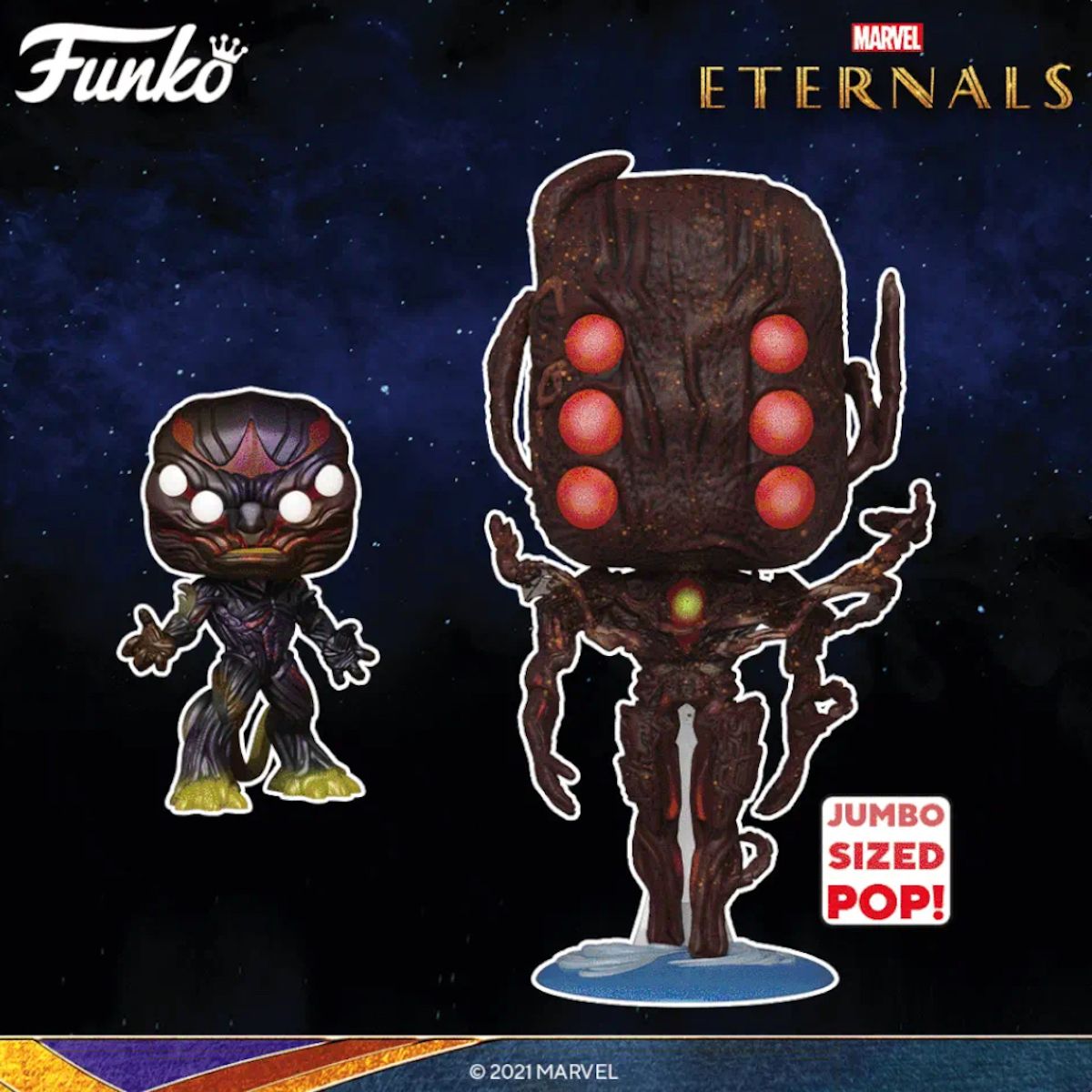 Marvel’s Eternals Reveals Action Figures, LEGO Sets and Funko POPs