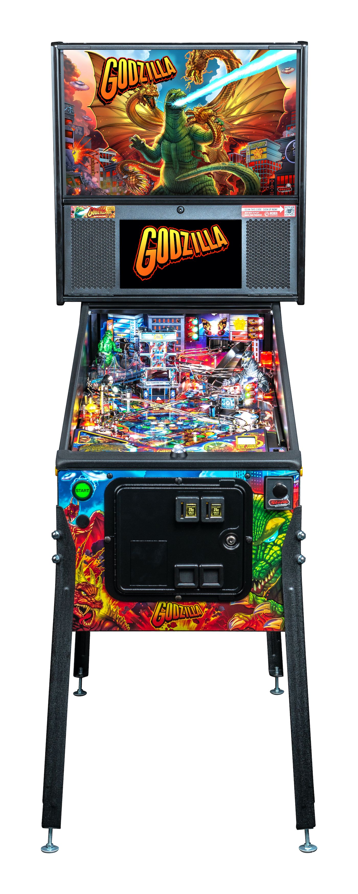 Godzilla Pinball Machines Have Players Fighting Evil With Chaos and ...