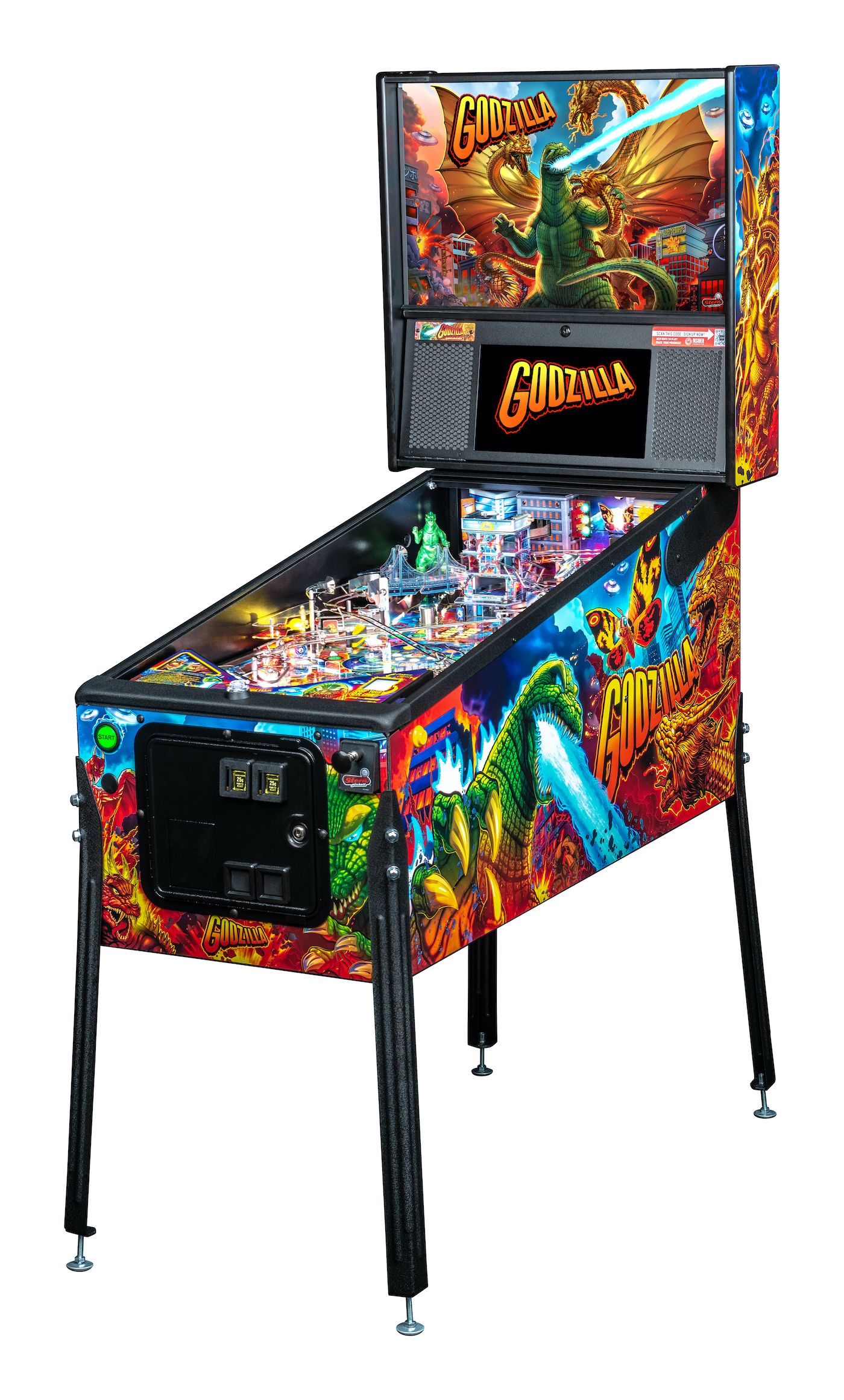 Godzilla Pinball Machines Have Players Fighting Evil With Chaos and ...