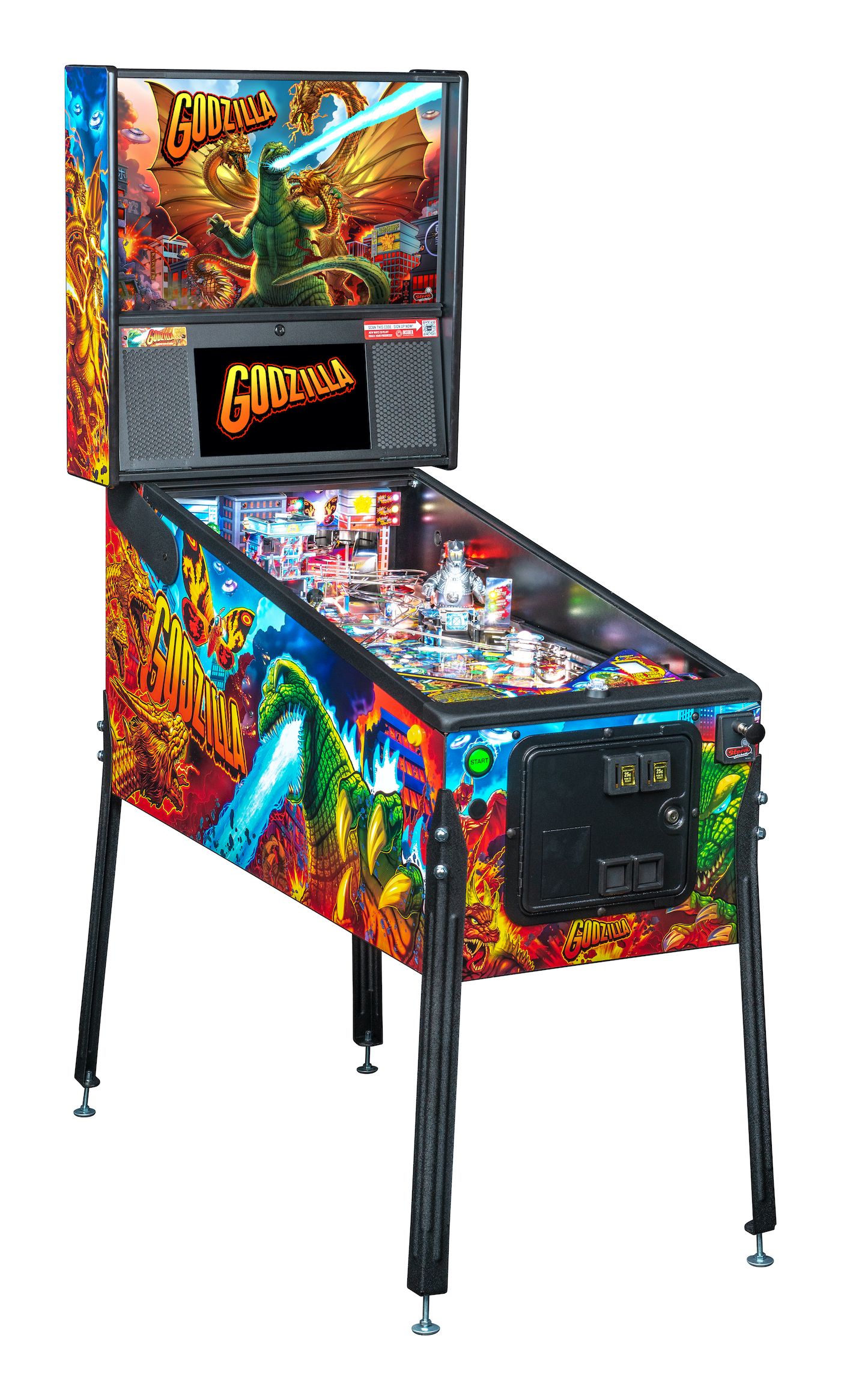 Godzilla Pinball Machines Have Players Fighting Evil With Chaos and ...
