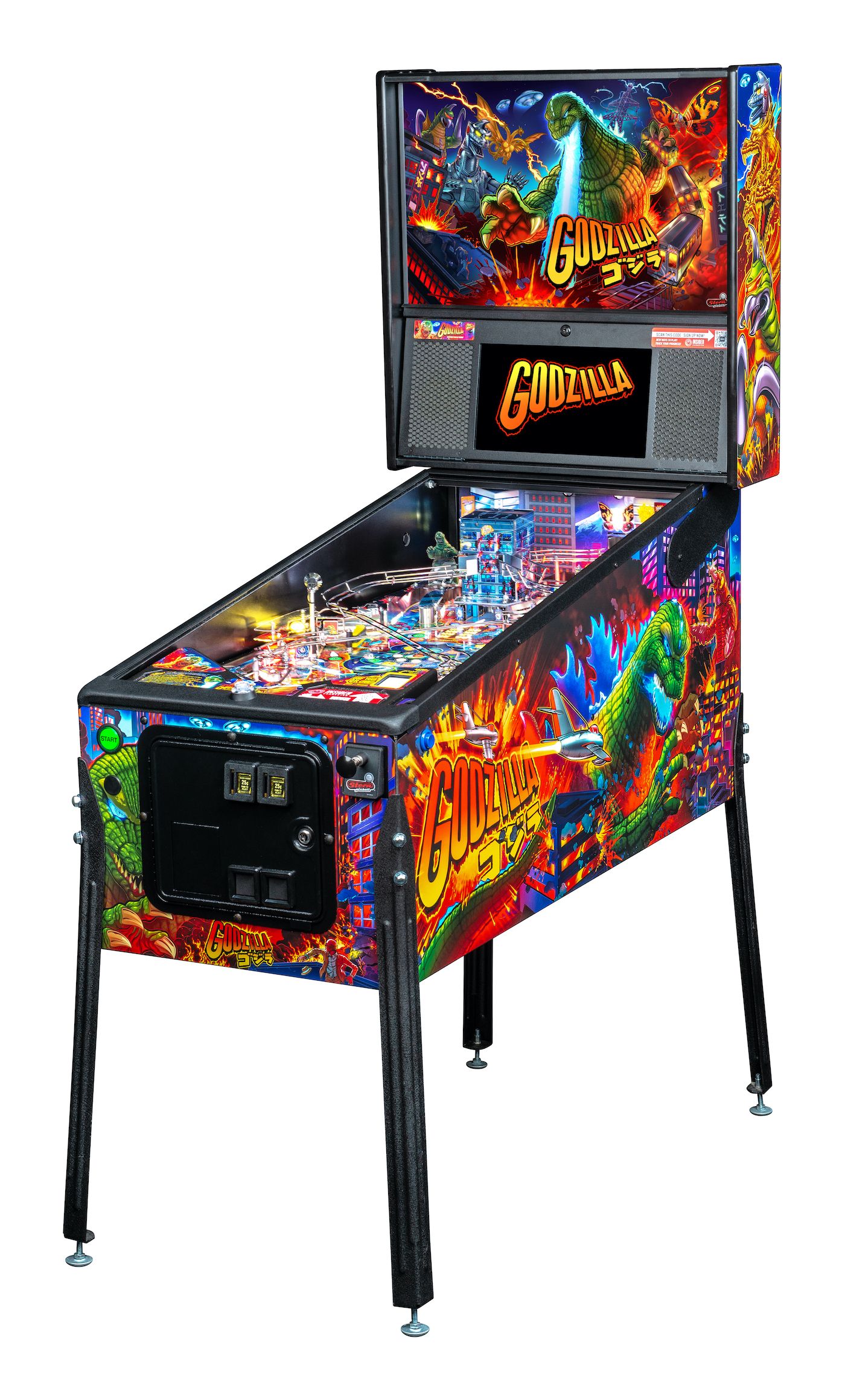 Godzilla Pinball Machines Have Players Fighting Evil With Chaos and ...