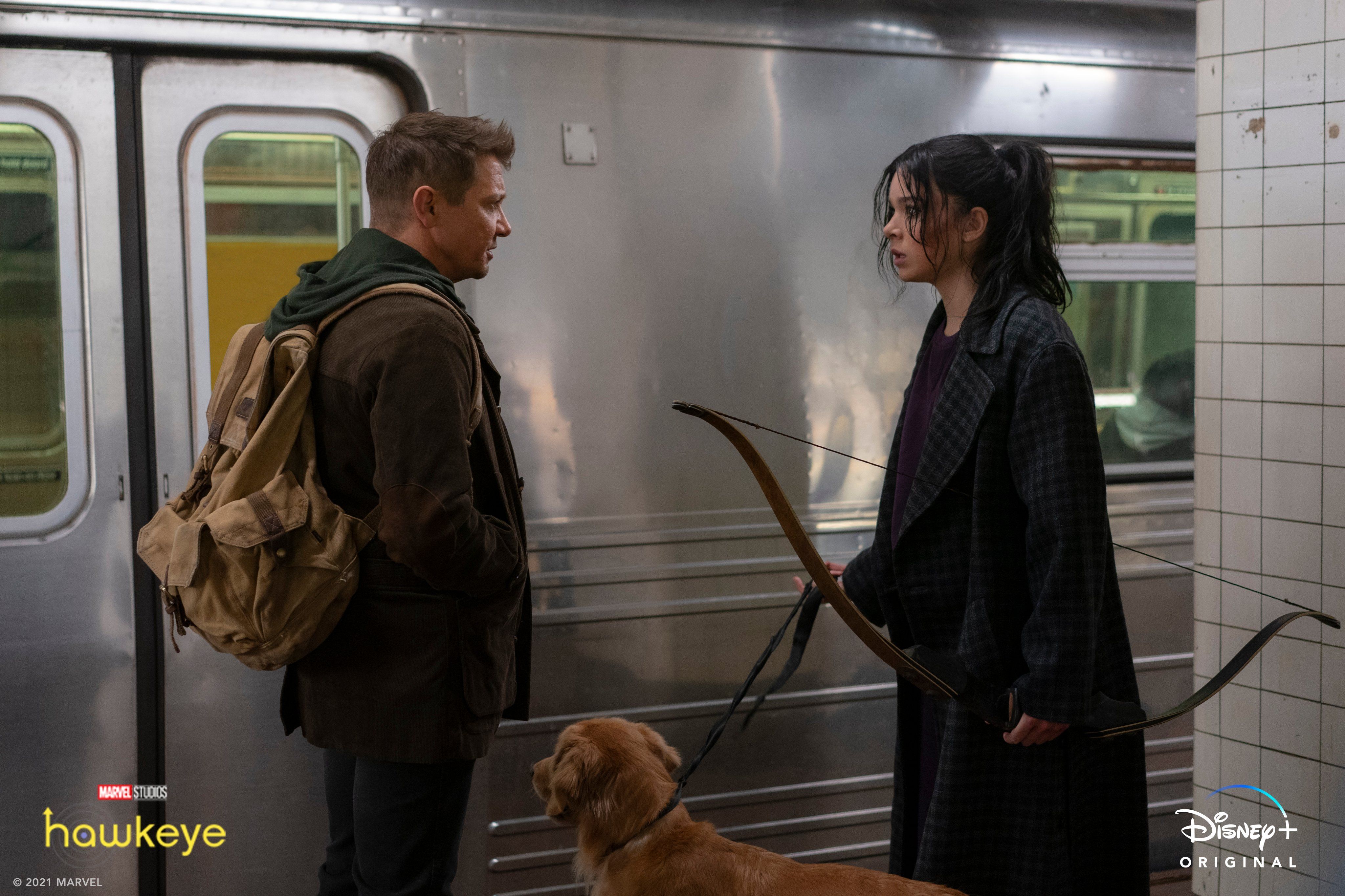 Hawkeye Image Shows Clint and Kate Meeting