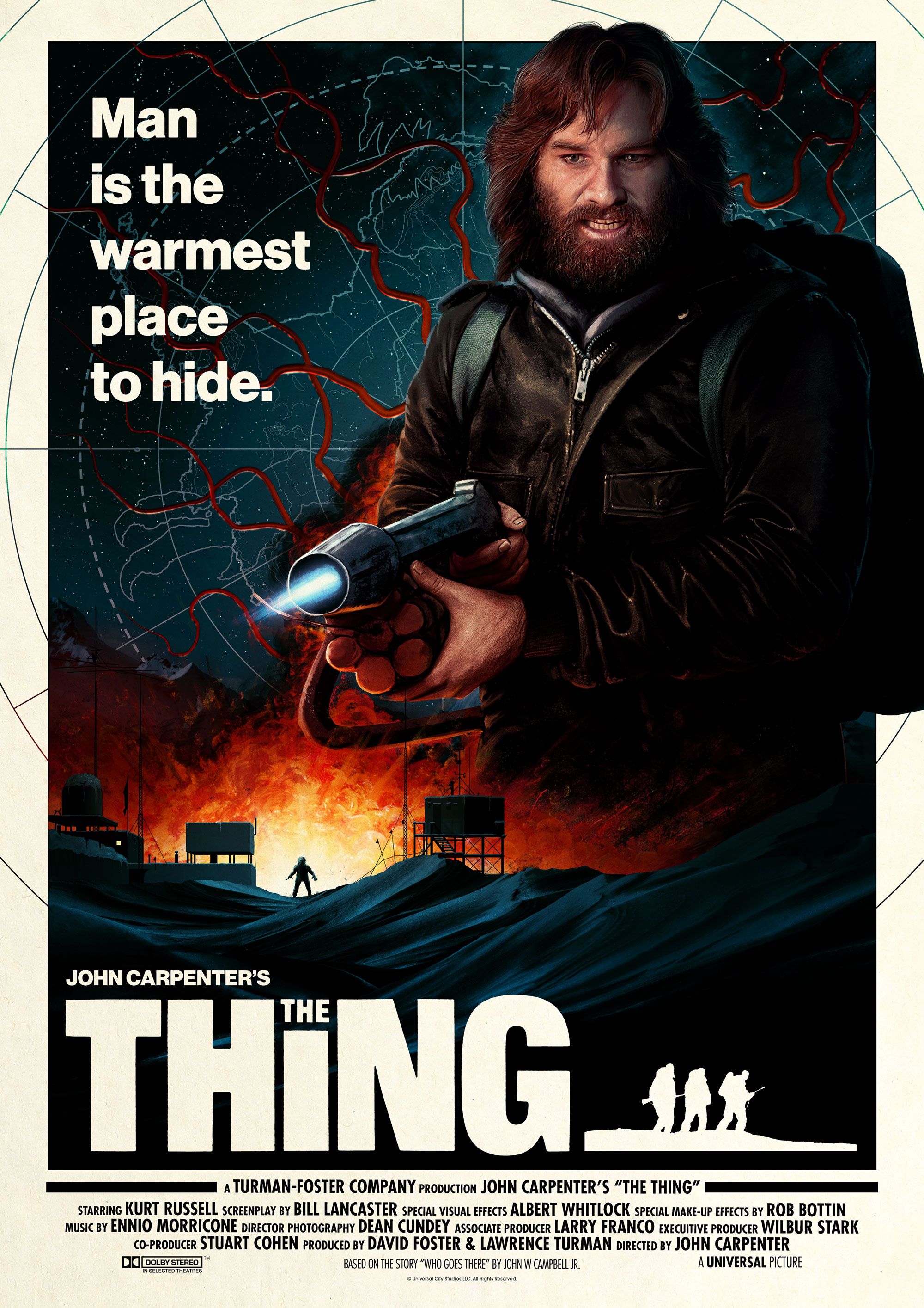The Thing: New Throwback Posters Feature Kurt Russell and a Blowtorch