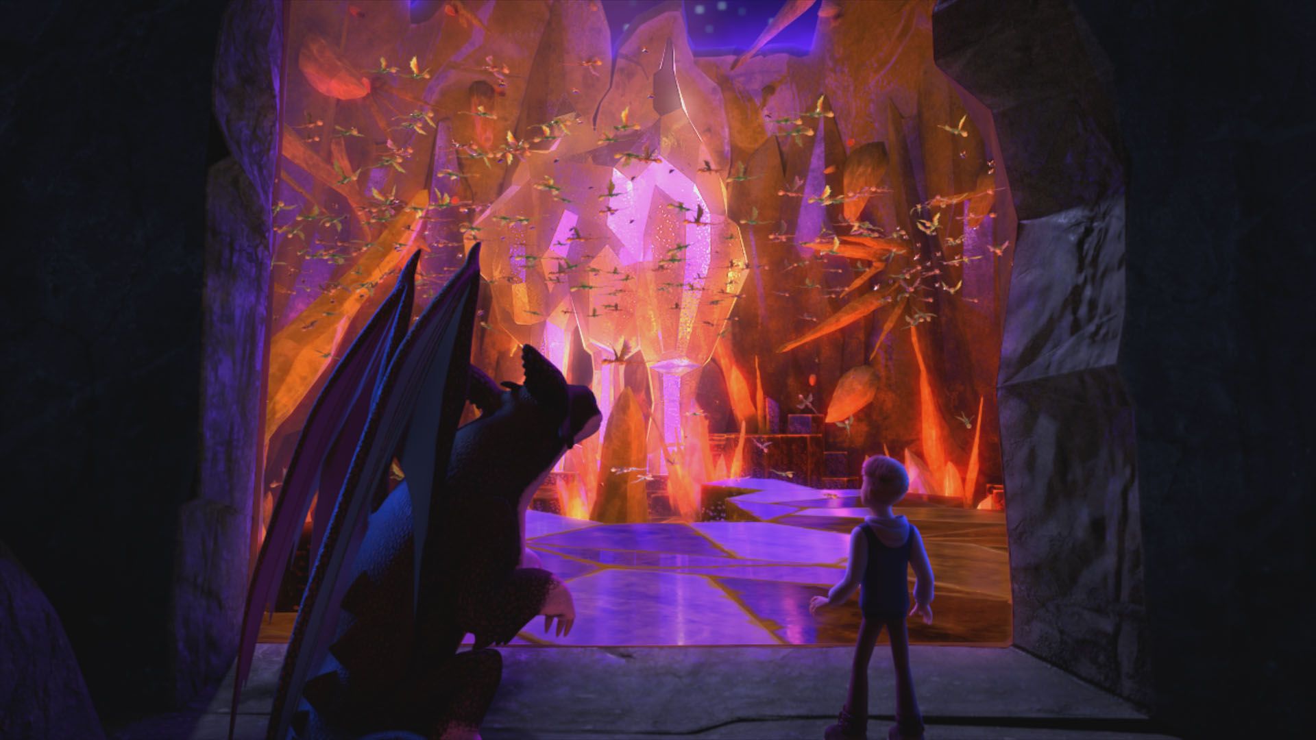 Dragons: the Nine Realms Trailer Shows Dragons Living in the Present