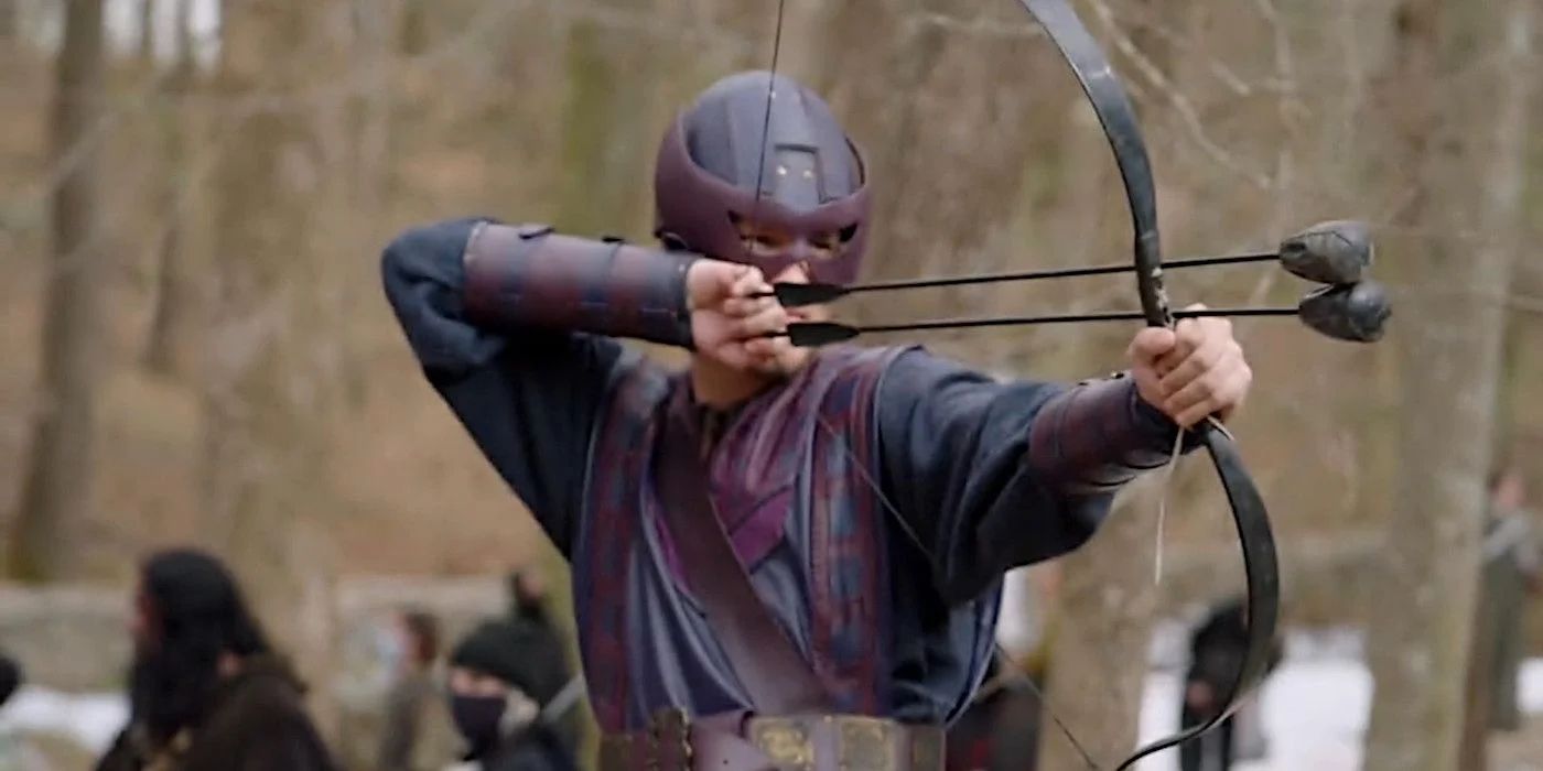 Hawkeye LARPer Featurette Takes Fans Behind-the-Scenes of This Funny Scene