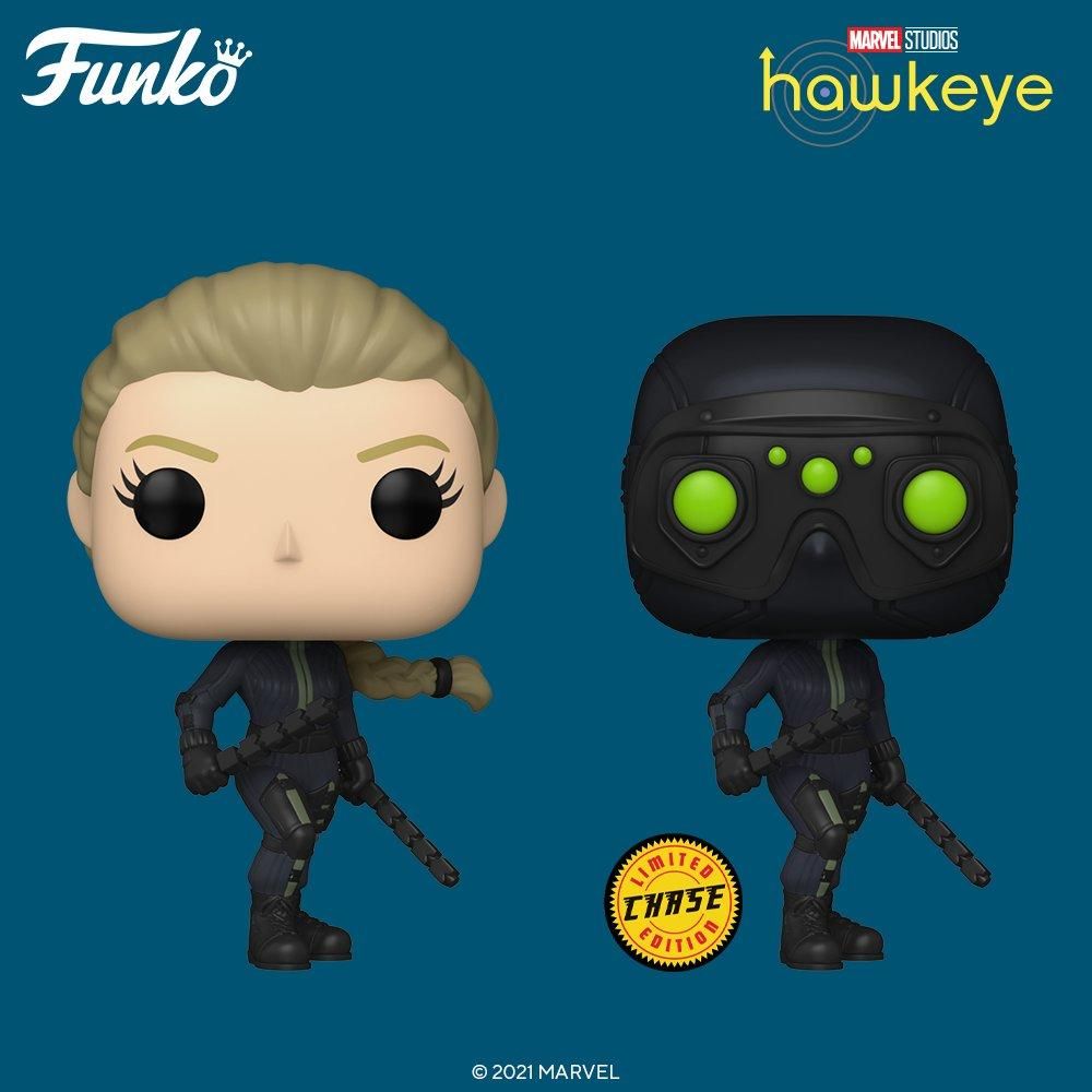 Hawkeye Funko Pops Features Two Versions of Florence Pugh as Yelena Belova
