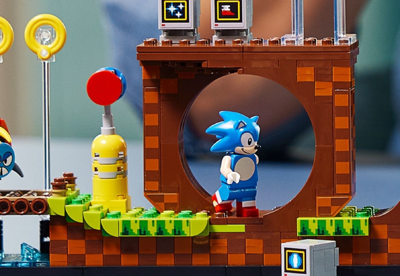 Sonic the Hedgehog LEGO Set Images Bring Green Hill Zone to Life