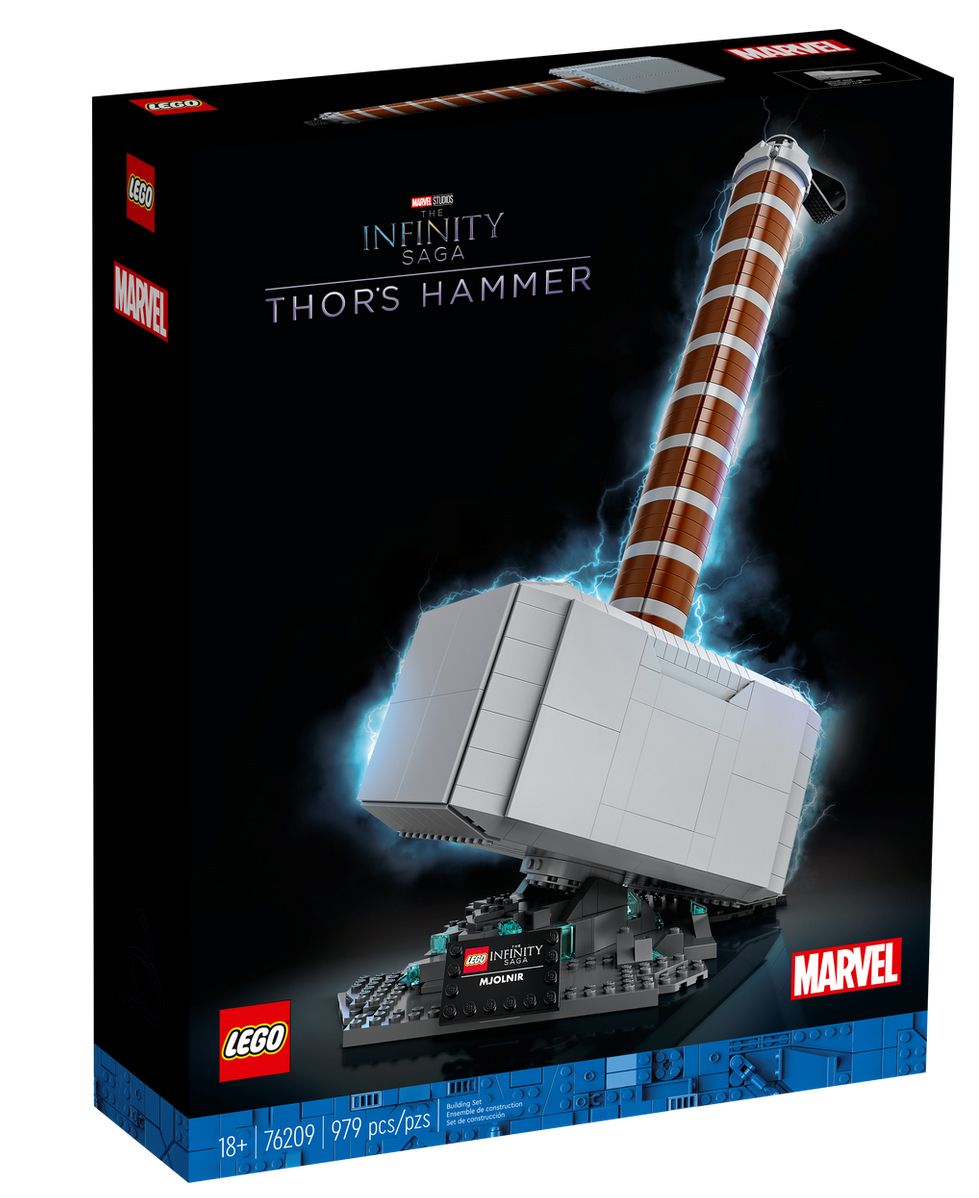LEGO's Thor's Hammer Set Lets You Wield the Power of Mjölnir