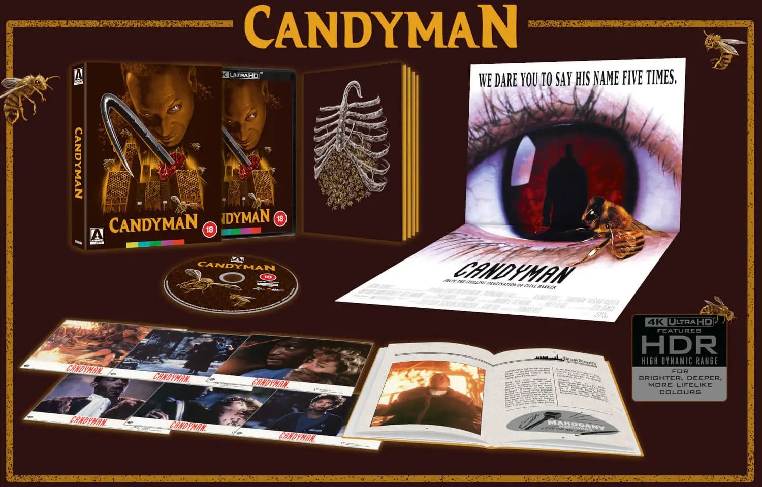 Candyman 1992 Gets 4K Ultra HD Release from Arrow Video