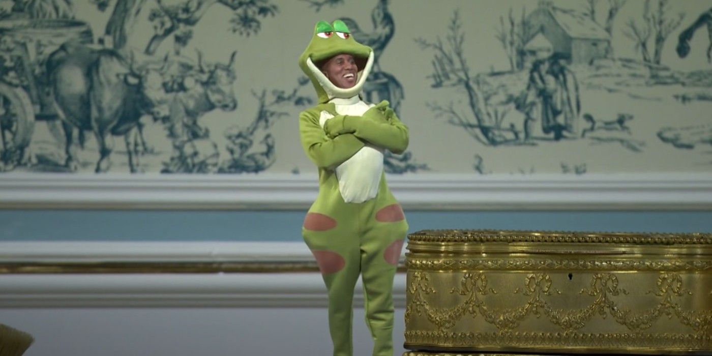 SNL: Zoë Kravitz Plays Princess Tiana in Princess and the Frog Sketch