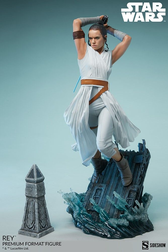 Kylo Ren and Rey Sideshow Figures Unveiled from Star Wars: Rise of ...