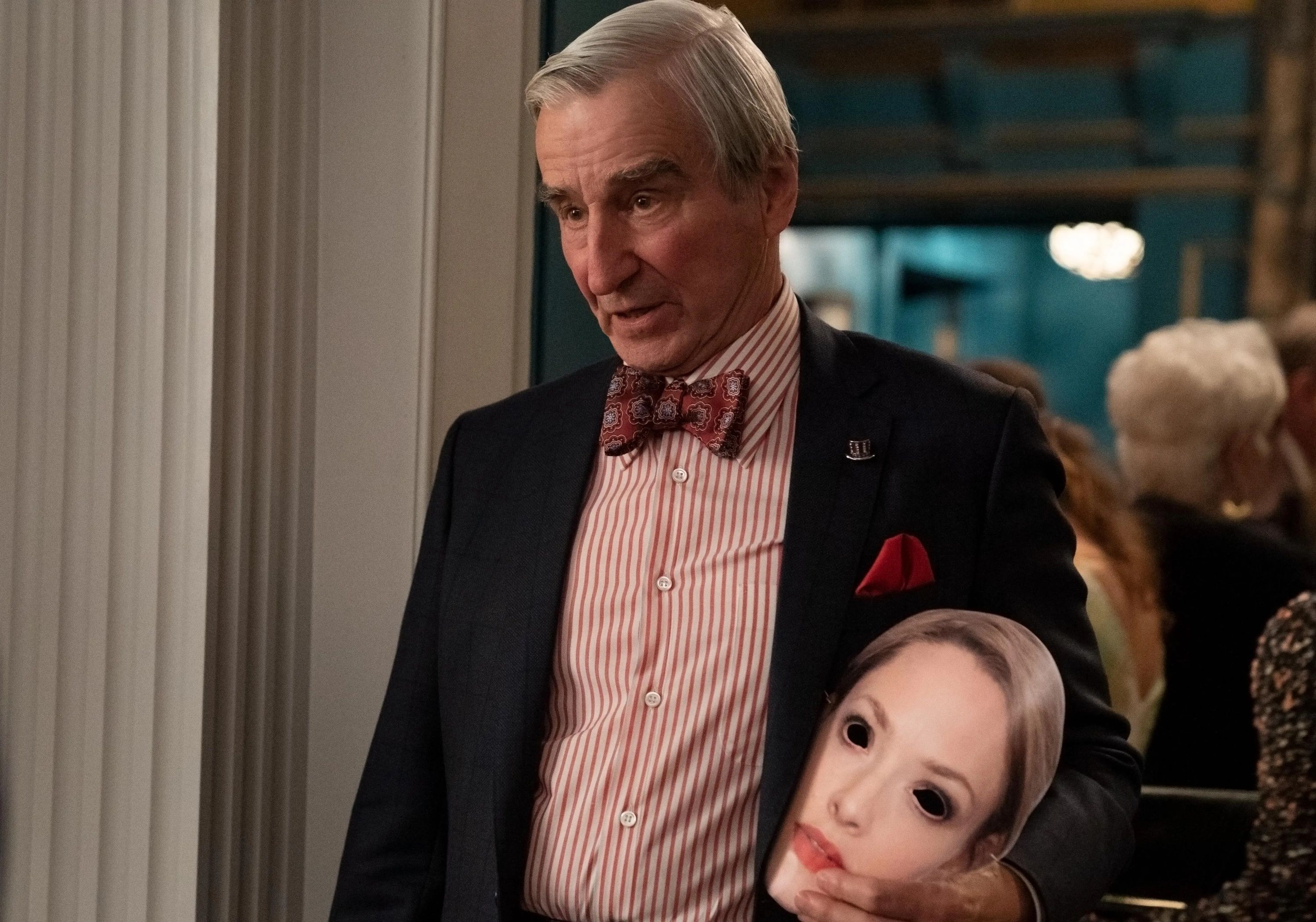 Sam Waterston on The Dropout, Amanda Seyfried, and Law & Order