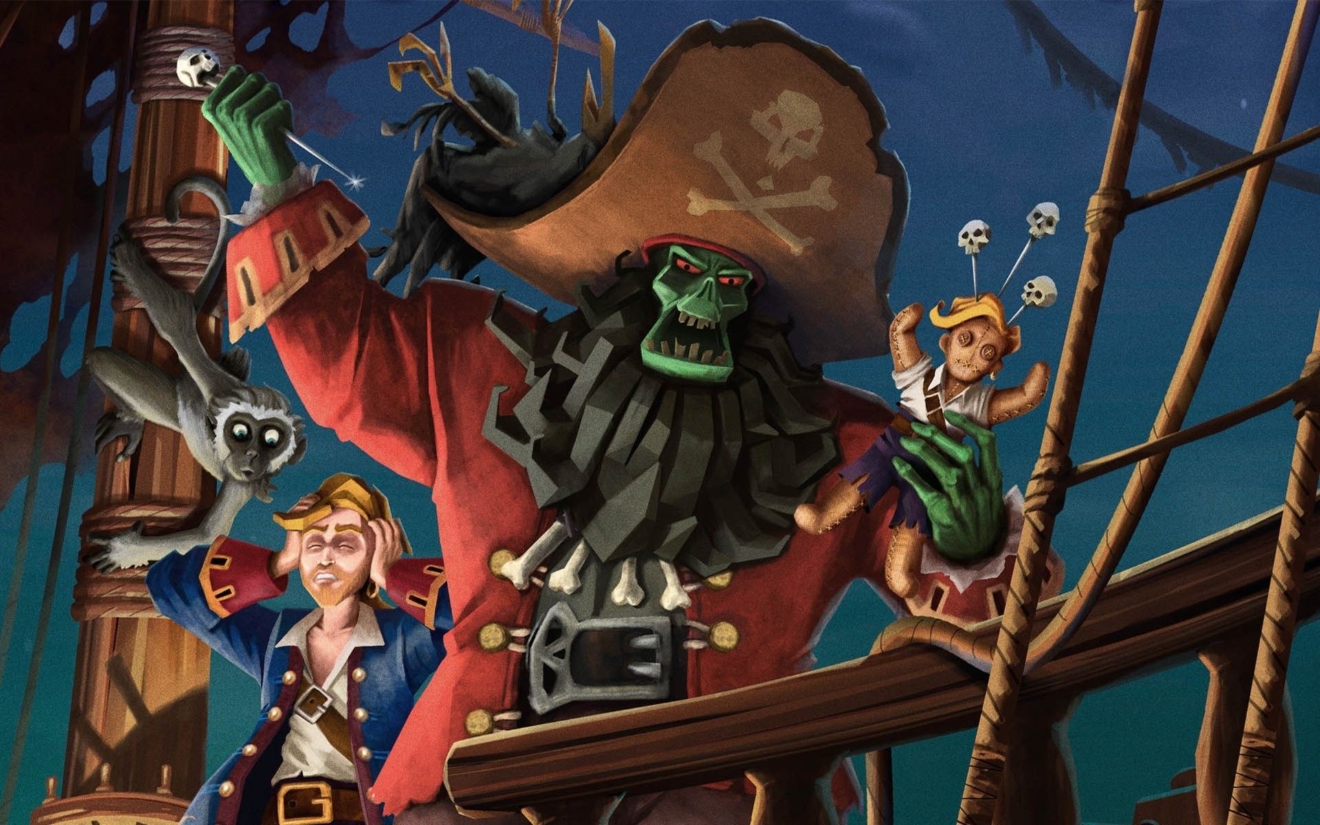 Monkey Island Sequel Coming Soon From Creator Ron Gilbert & LucasFilm Games