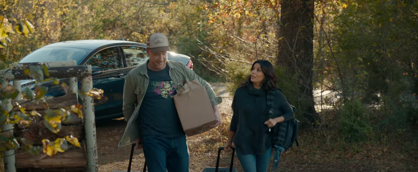 Unplugging Trailer Shows Eva Longoria and Matt Walsh Trying to Reconnect