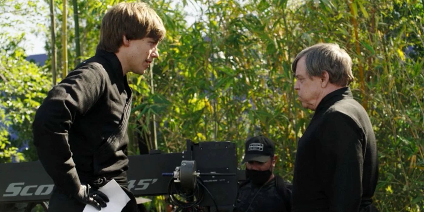 Book Of Boba Fett Images Reveal Mark Hamill On Set In Making Of Documentary