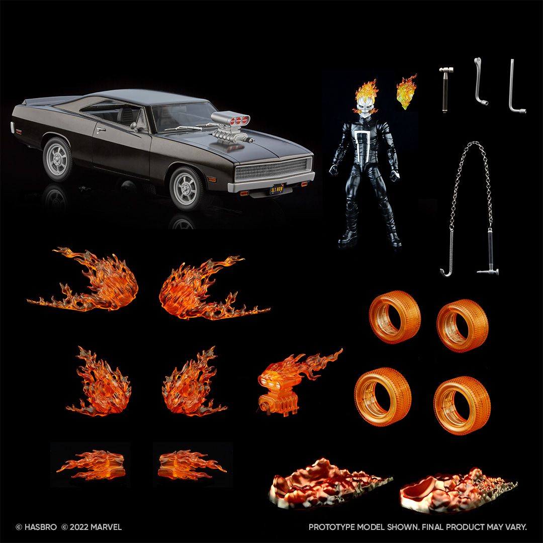 Ghost Rider Figure Revealed by HasLab for Hasbro's Marvel Legends Series