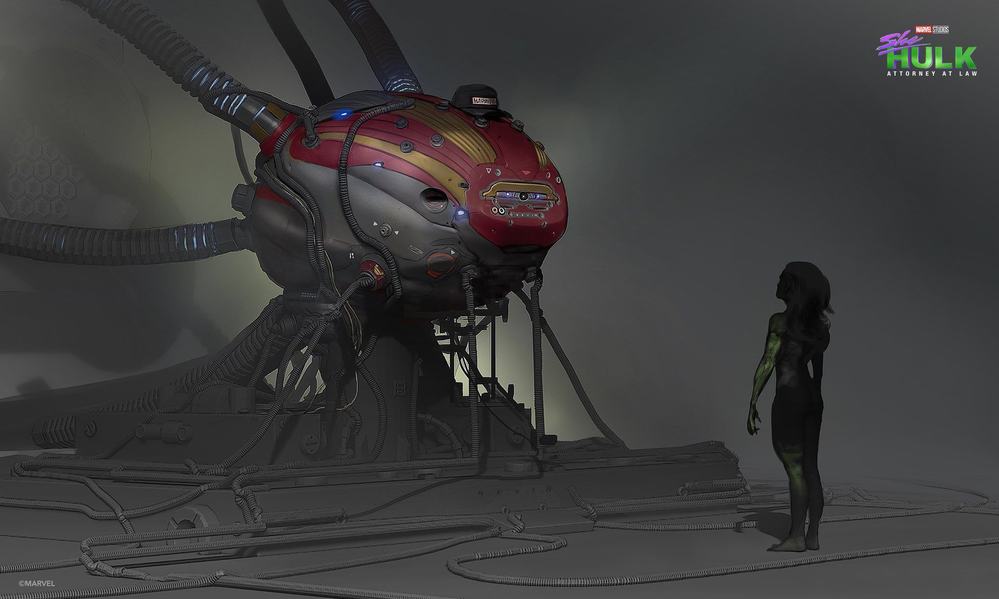 She-Hulk Concept Art Shows Alternate K.E.V.I.N Designs