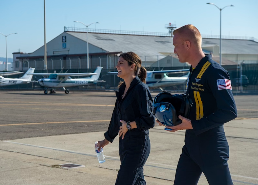 Top Gun: Maverick’s Monica Barbaro Takes to the Skies With the Blue Angels