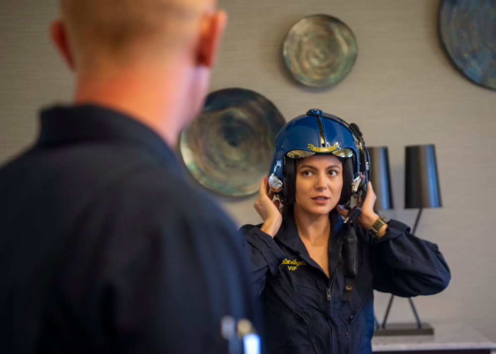 Top Gun: Maverick’s Monica Barbaro Takes to the Skies With the Blue Angels