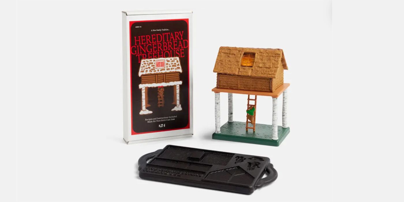 Hereditary Gingerbread Treehouse Kit Available at A24