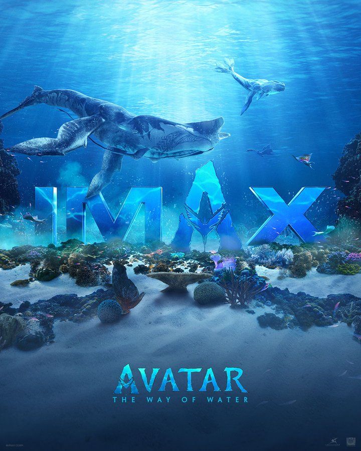 Avatar: The Way of Water IMAX Poster Explores the Depths of Pandora's Sea