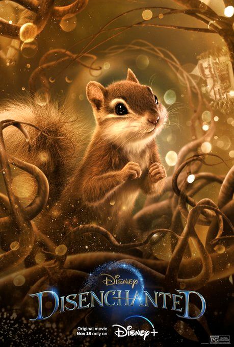 New Disenchanted Posters Spotlight Amy Adams and Patrick Dempsey