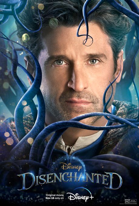 New Disenchanted Posters Spotlight Amy Adams and Patrick Dempsey