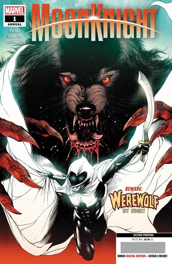 Marvel's Moon Knight & Crypt of Shadows Annuals Get Reprints