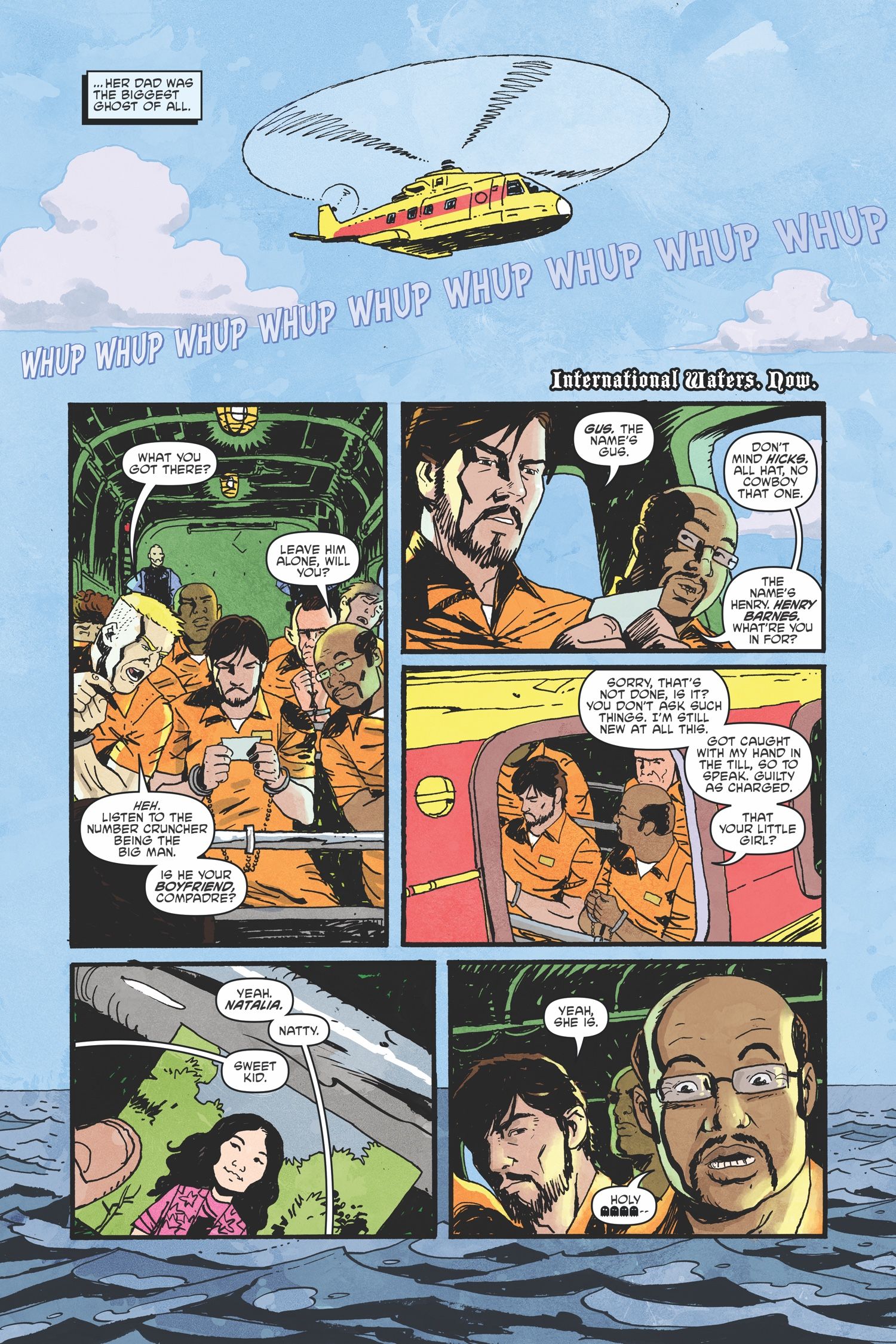 Dead Seas: Look Inside Cavan Scott's Ghostly Comic Book