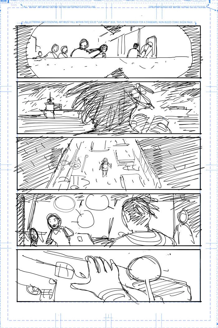 Dead Seas: Look Inside Cavan Scott's Ghostly Comic Book