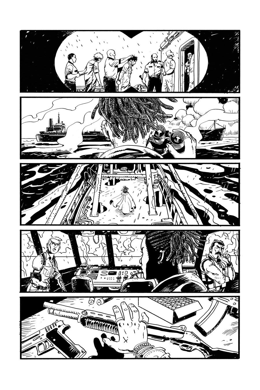 Dead Seas: Look Inside Cavan Scott's Ghostly Comic Book