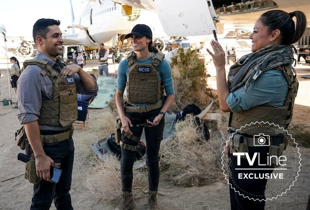 NCIS BTS Images Tease Three-Way Crossover Special