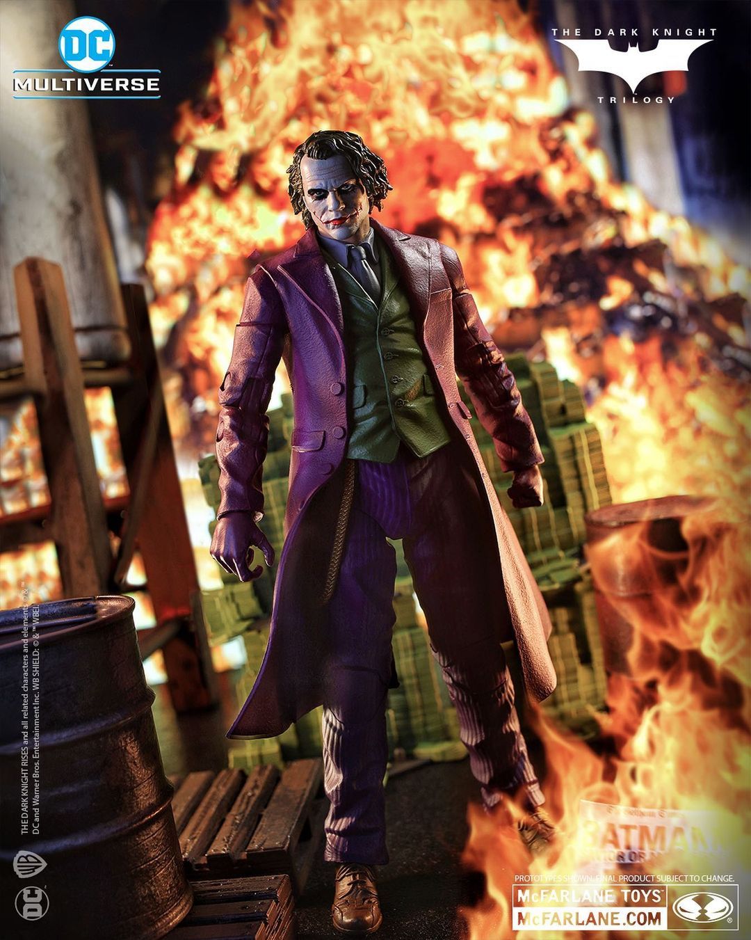 'The Dark Knight' Trilogy Gets Build-A Wave Collection From McFarlane Toys