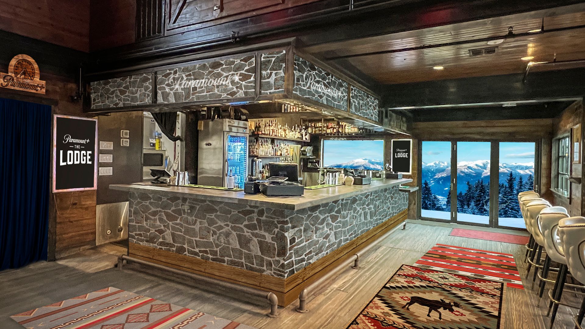 "The Lodge: a Paramount+ Experience" Bar Takes Over SXSW