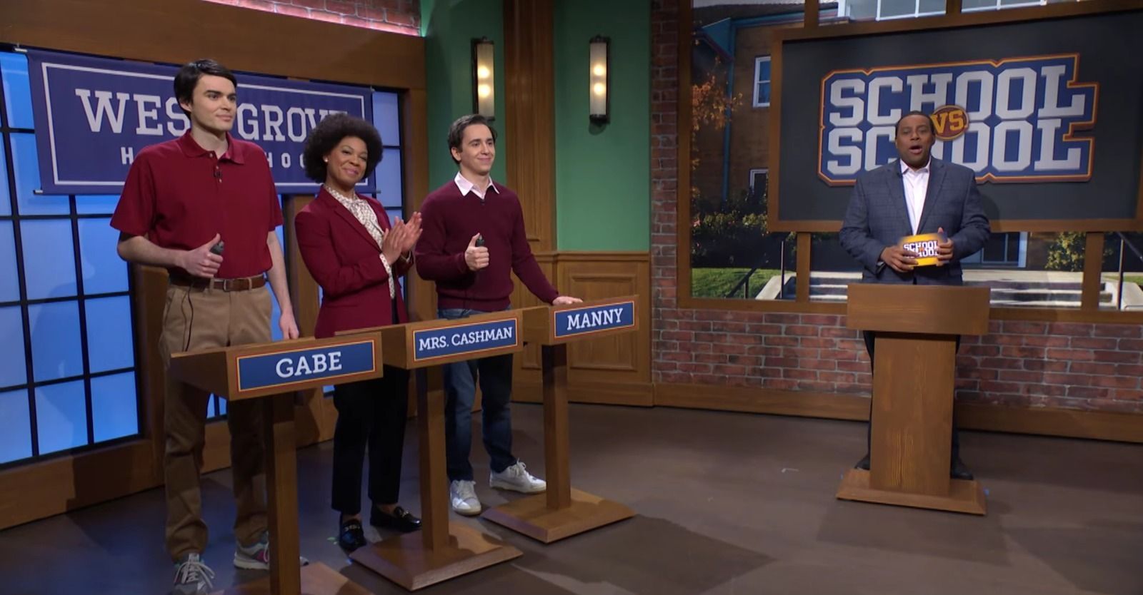 'SNL': Jenna Ortega Stars in an X-Men Parody Sketch "School vs. School"