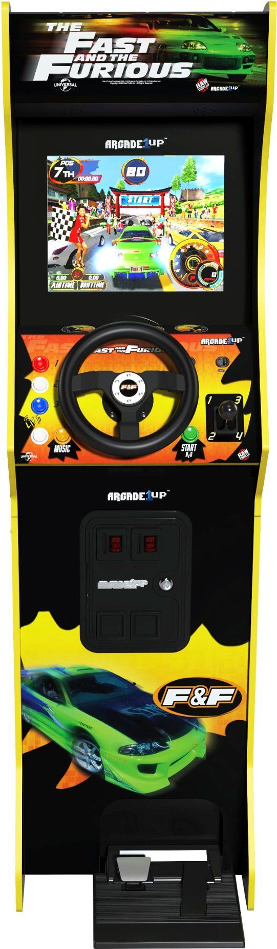 ‘Fast and the Furious’ Arcade Cabinet Coming from Arcade1Up