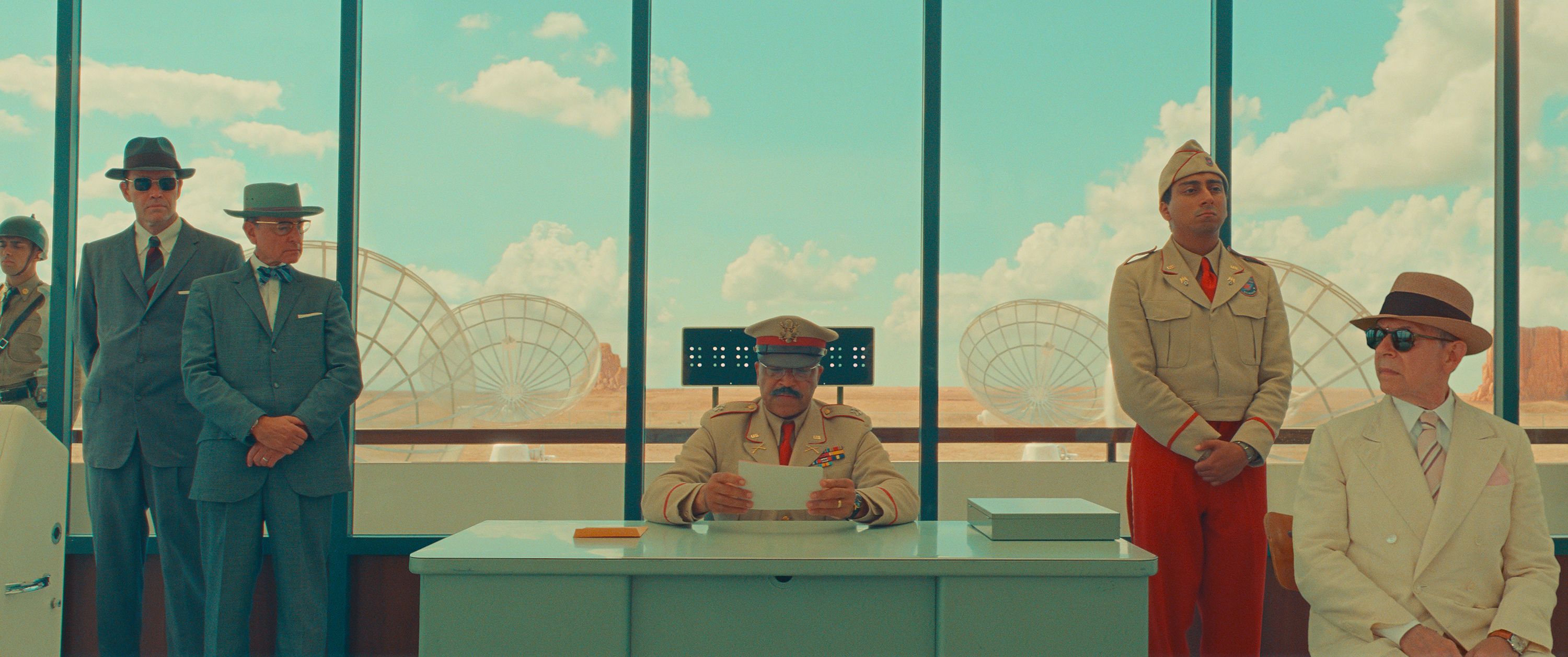 'Asteroid City': Adrien Brody & Jeffrey Wright on Wes Anderson's Style