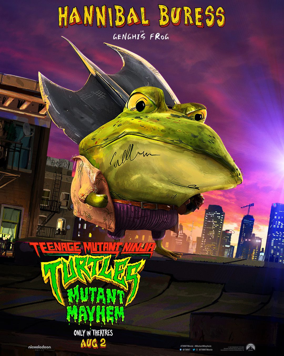'Teenage Mutant Ninja Turtles: Mutant Mayhem' Posters: Meet the Gang