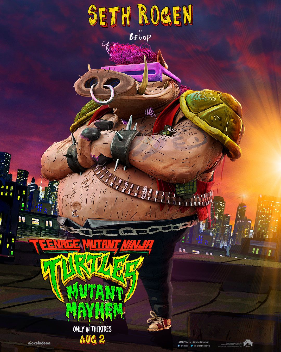 'Teenage Mutant Ninja Turtles: Mutant Mayhem' Posters: Meet the Gang
